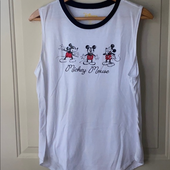 Disney | Tops | Disney Mickey Mouse Muscle Tee | Poshmark